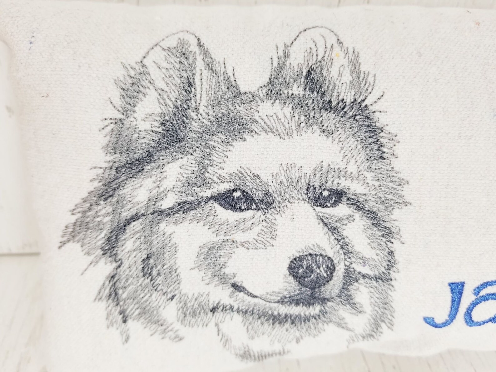 Samoyed Breed Personalized Pet Gift Custom Embroidered Dog - Etsy