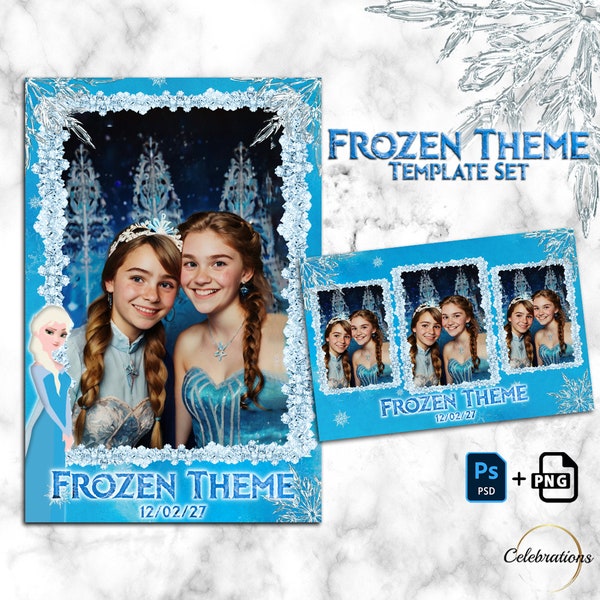 Frozen Photo Booth - Etsy