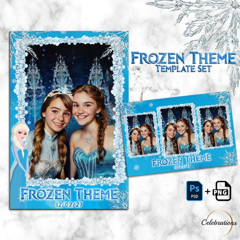 Frozen Photo Booth - Etsy