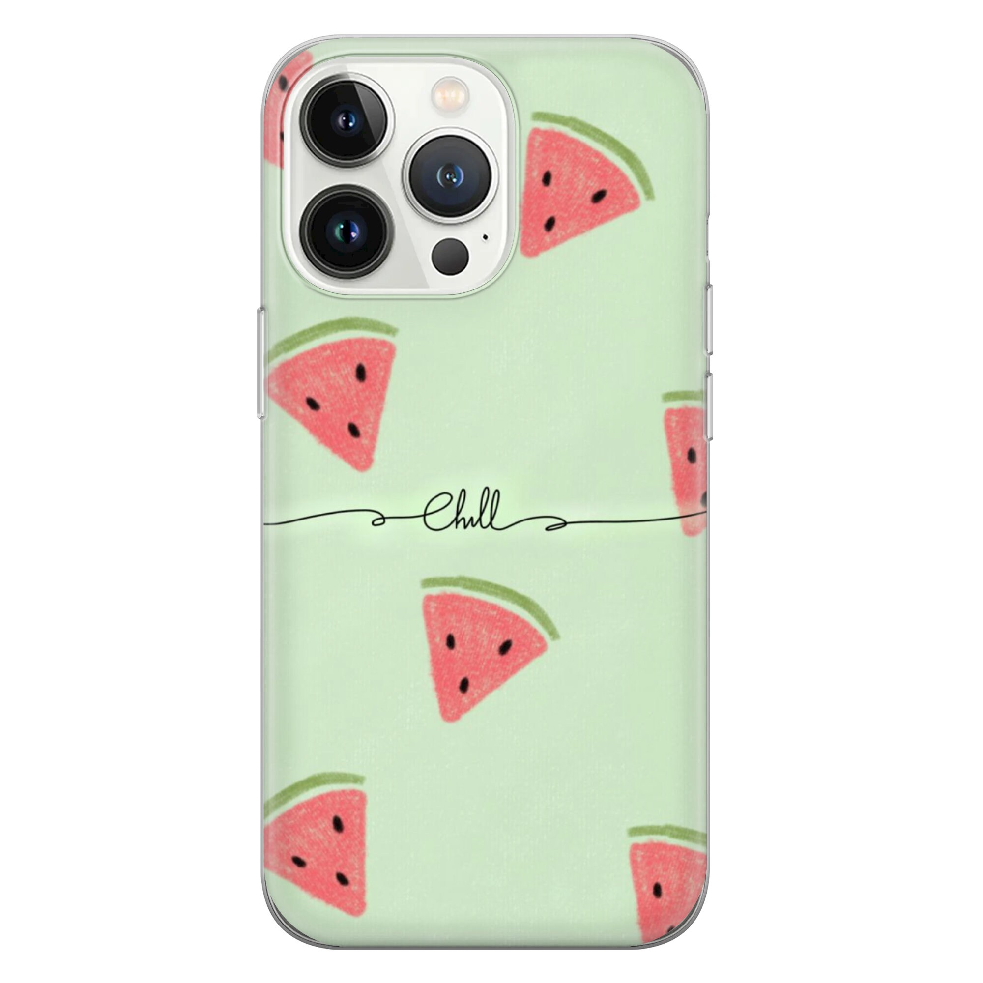 Watermelon Phone Case Slice Cover for iPhone 15 14 13 12 Pro Xs SE Samsung S24 S23 S22 FE A25 ...