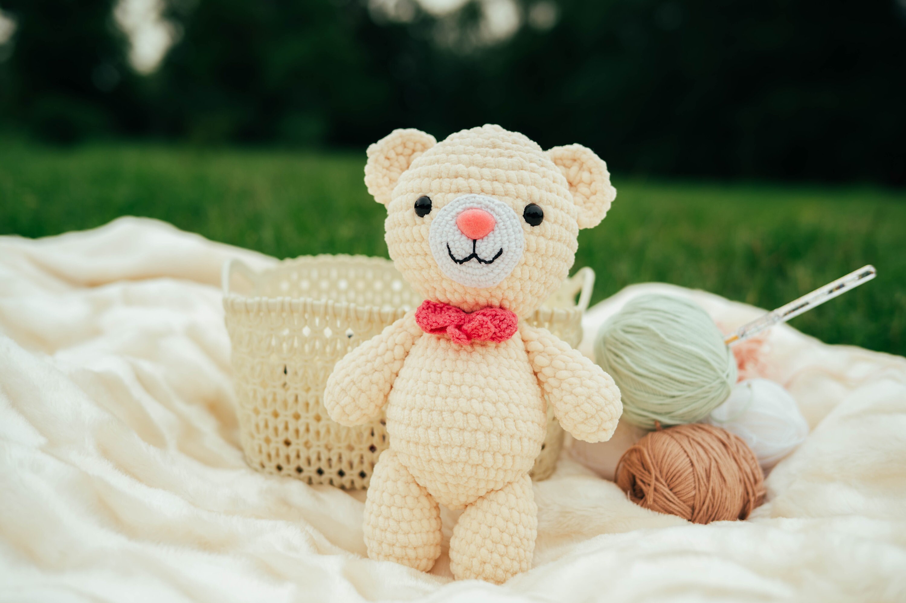 Beginner Crochet BEAR FAMILY Pattern - Easy Amigurumi Bears, Simple ...