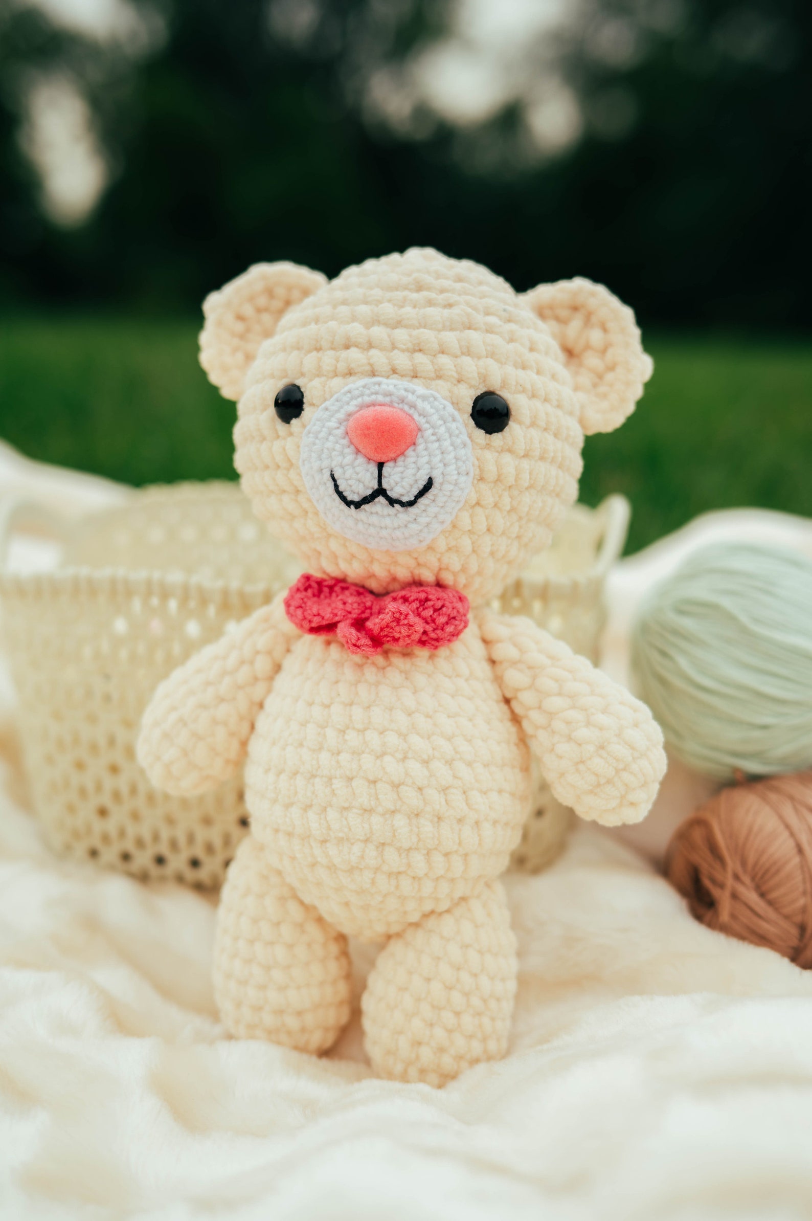 Beginner Crochet BEAR FAMILY Pattern - Easy Amigurumi Bears, Simple ...