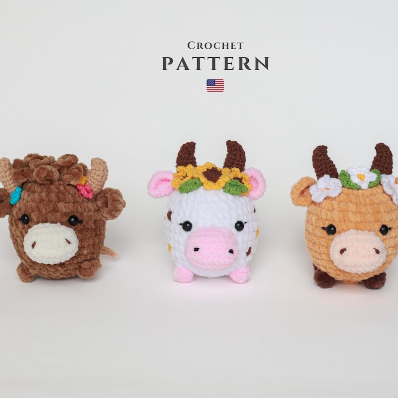 Crochet Cow Loaf Pattern - Etsy