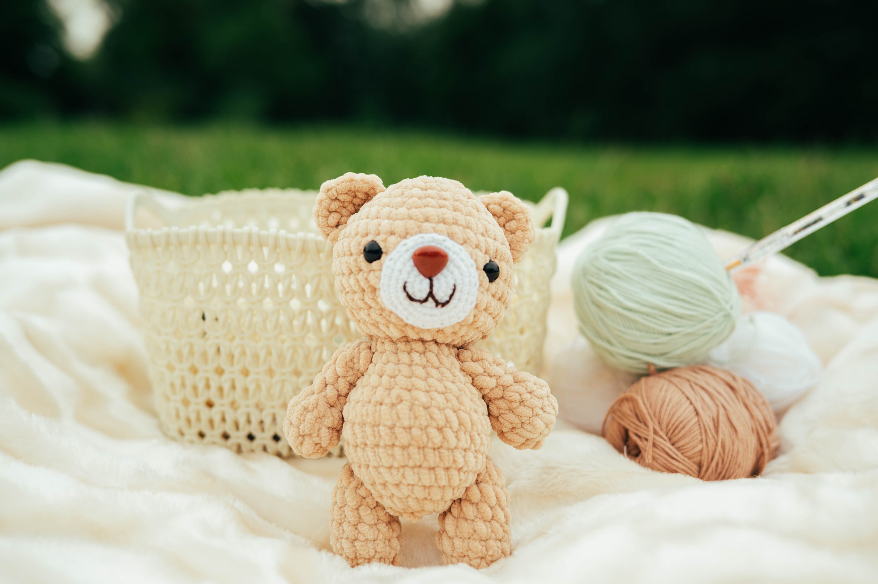 Beginner Crochet BEAR FAMILY Pattern - Easy Amigurumi Bears, Simple ...