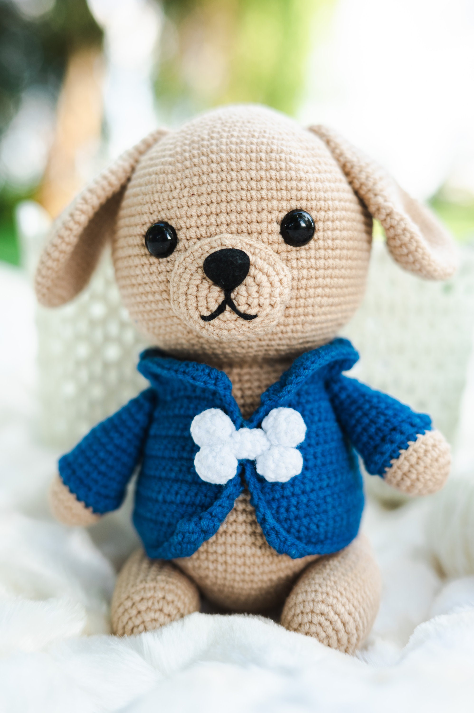 Handmade Crochet Dog Toy Pattern - DIY Amigurumi Puppy PDF, Easy ...