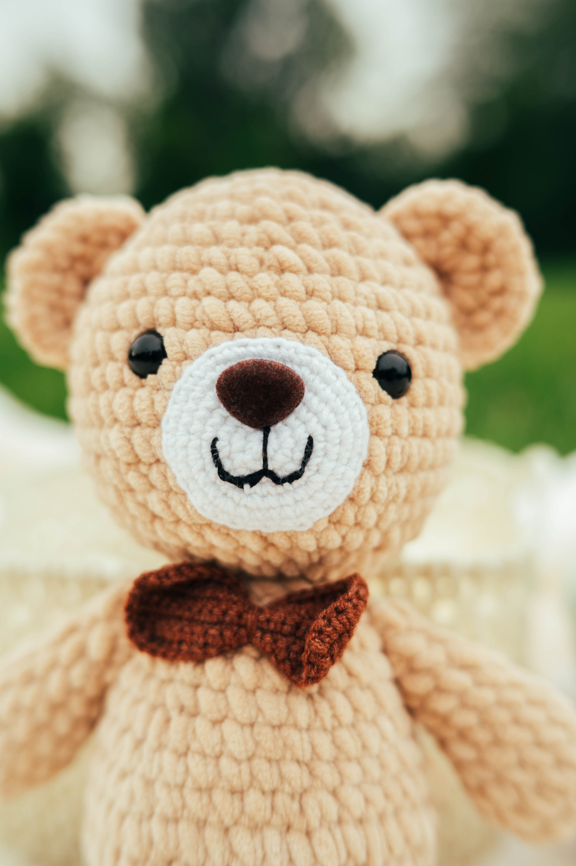 Beginner Crochet BEAR FAMILY Pattern - Easy Amigurumi Bears, Simple ...