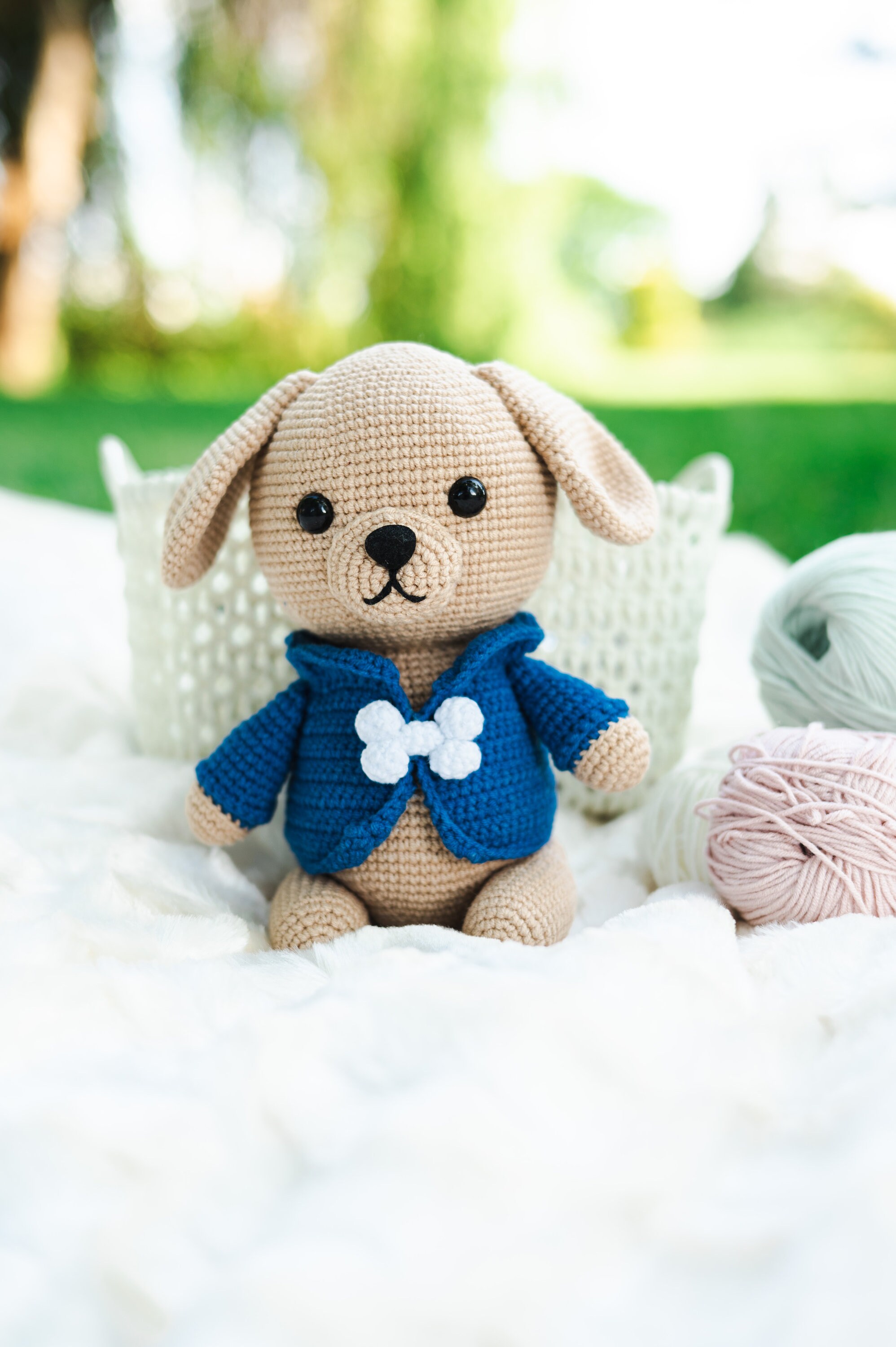 Handmade Crochet Dog Toy Pattern - DIY Amigurumi Puppy PDF, Easy ...