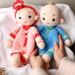 Crochet Pattern: Snuggle Baby Dolls – Soft Amigurumi Plush PDF – Easy ...