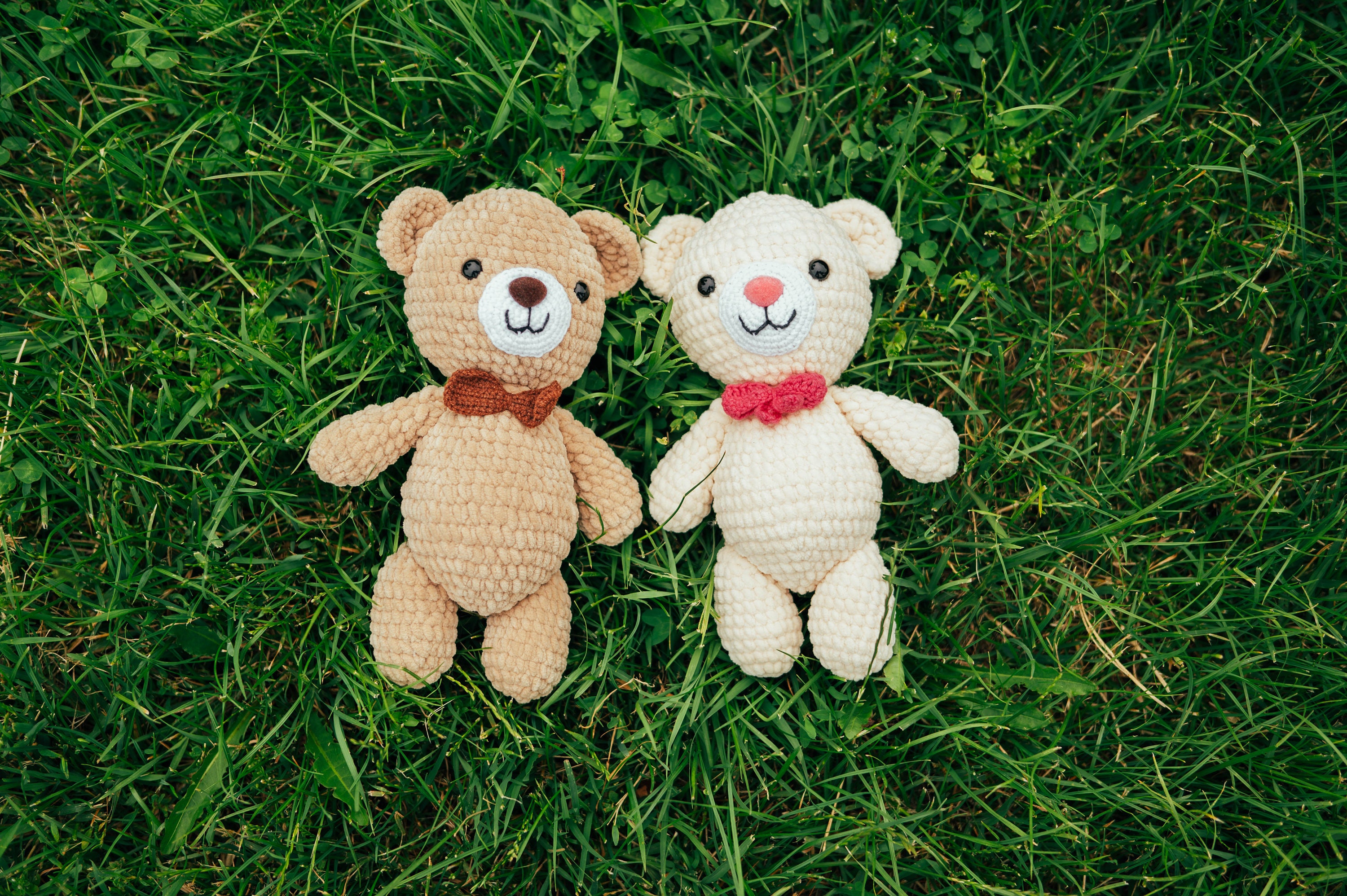 Beginner Crochet BEAR FAMILY Pattern - Easy Amigurumi Bears, Simple ...
