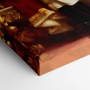 Custom Royal Portrait From Photo, Birthday Gift for Him, Turn Me Royal ...