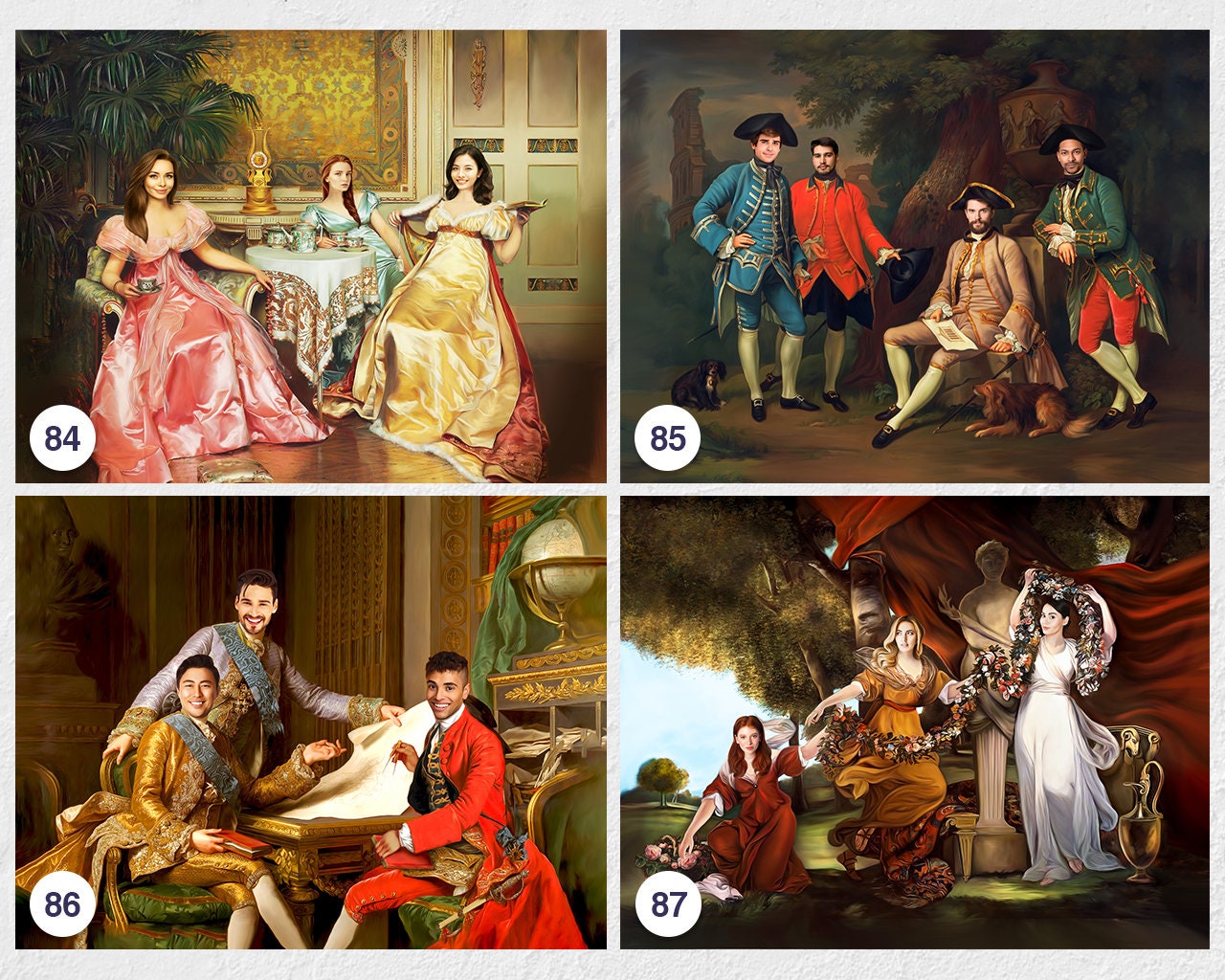 Personalized Royal Portrait From Photo DIGITAL FILE, Unique Gift for ...