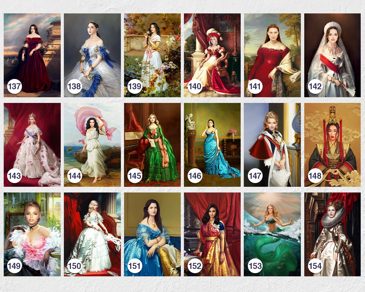 Custom Royal Portrait From Photo, Unique Mothers Day Gift, Turn Me ...