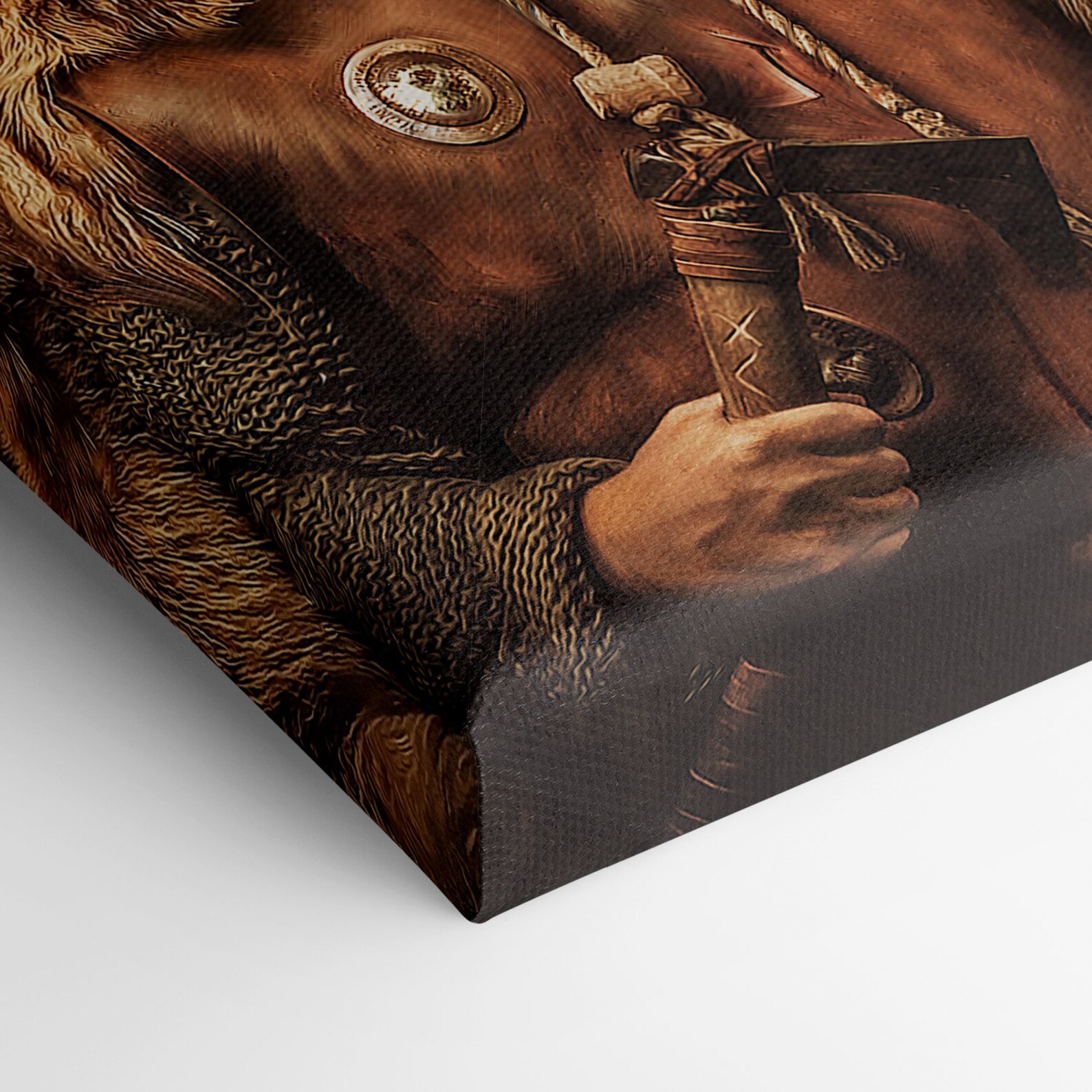 Custom Viking Portrait From Photo, Birthday Gift for Him, Turn Me Royal ...