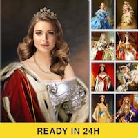 Royal Portrait - Etsy