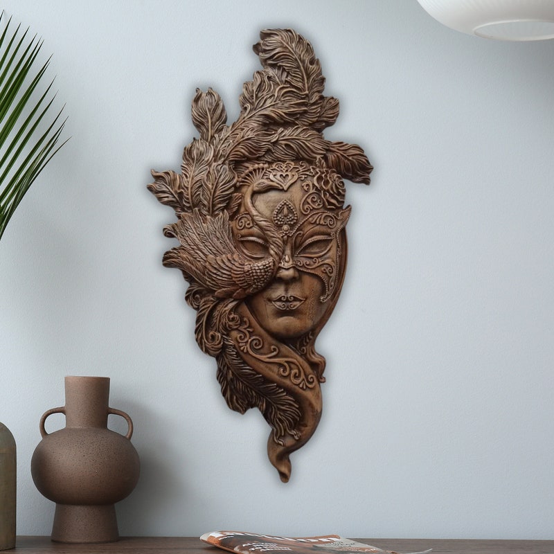Mask Wall Art - Etsy
