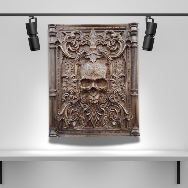 Gothic Wood Panel - Etsy