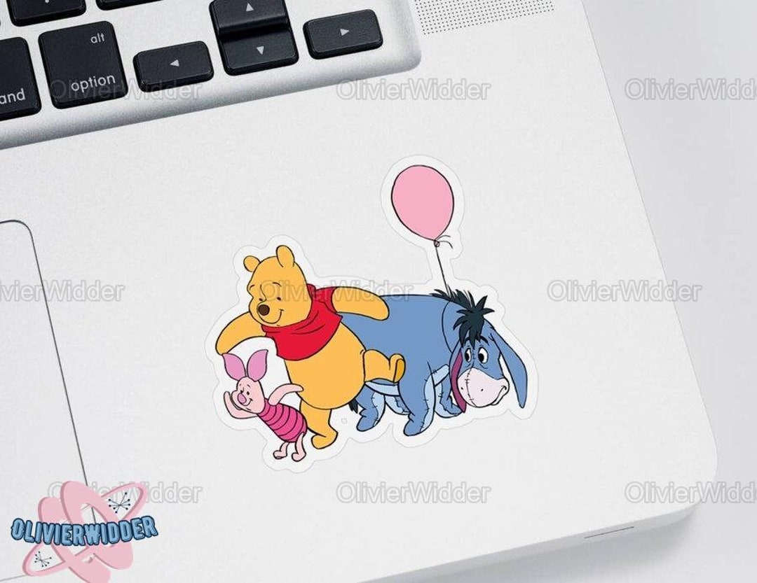 Winnie the Pooh Sticker, Pooh Piglet Eyyore Car Decal, Disney Pooh ...