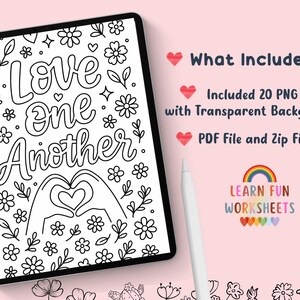 20 Bible Verse Affirmation Coloring Pages for Inspiration and ...