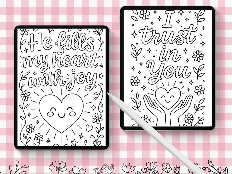 20 Bible Verse Affirmation Coloring Pages for Inspiration and ...