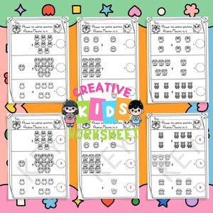 Addition Monsters Math Worksheets , Make Math Exciting for Little ...
