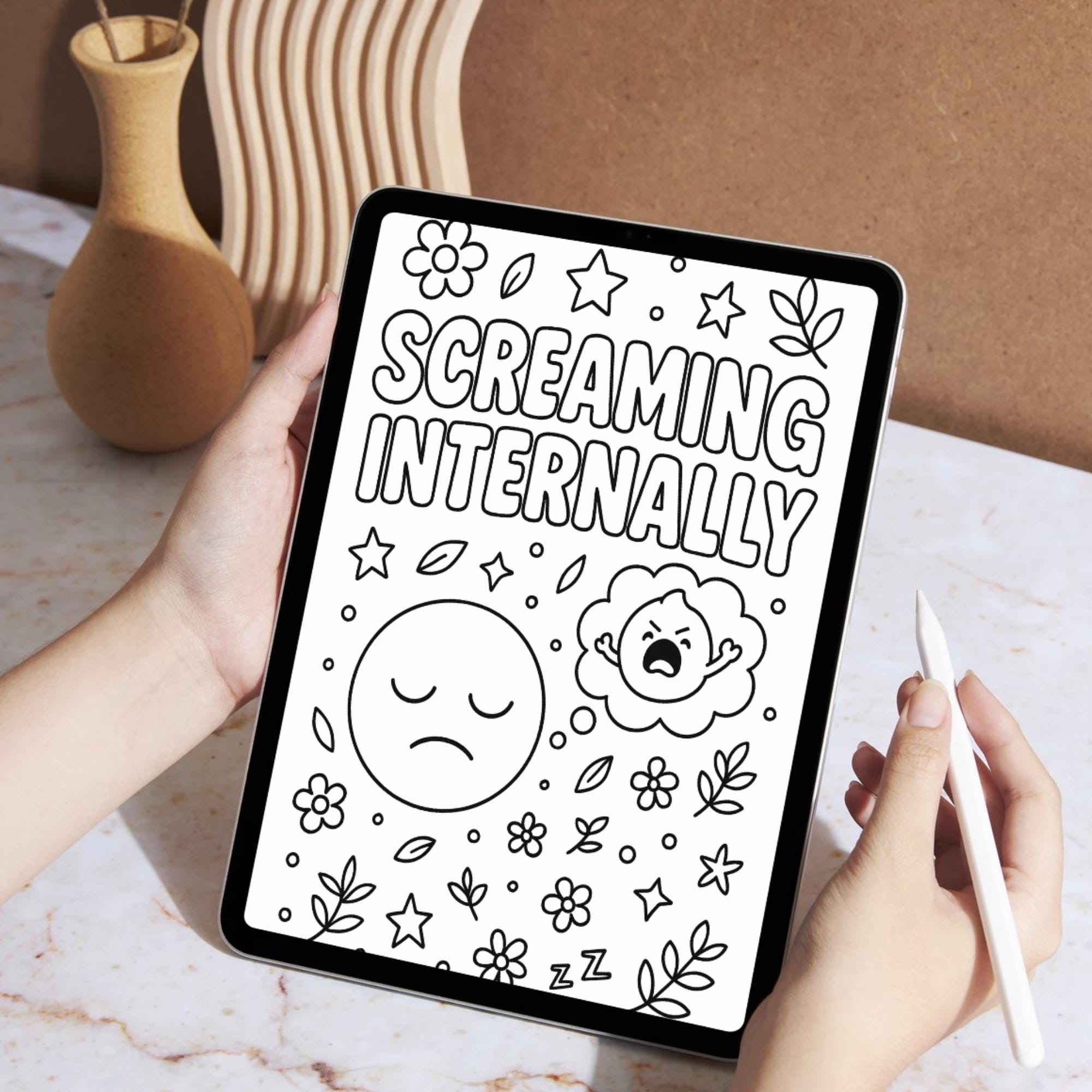 20 Mood Swings Tracker Coloring Page Printable for Mental Health ...