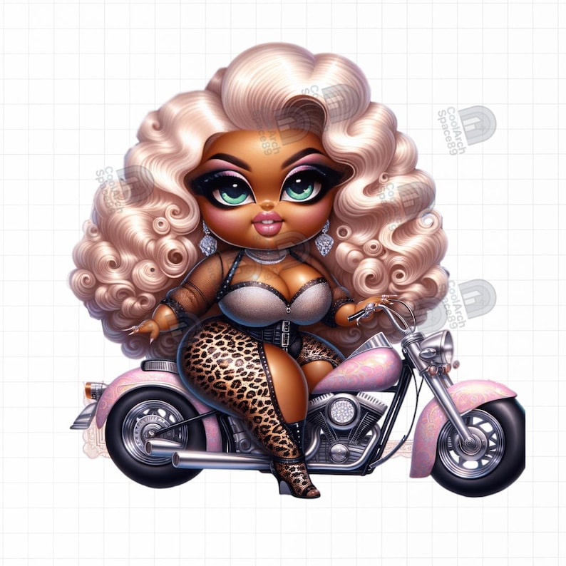 Sassy Black Woman Clipart 8 Png Digital Downloads Etsy 7398