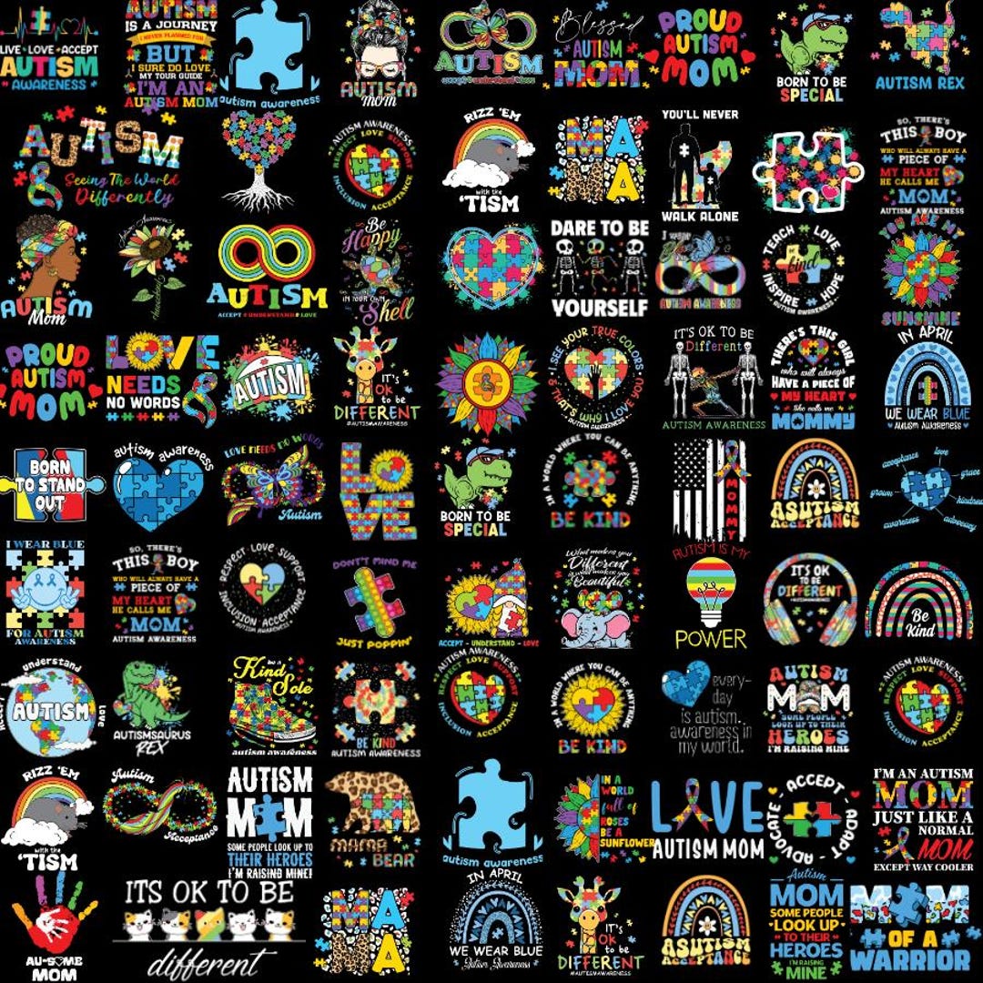Autism Cliparts, Awareness Quotes, Png Bundle, Special Education ...
