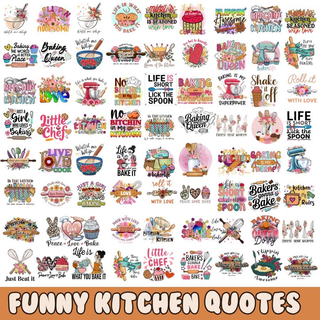 Funny Kitchen Quotes, Cooking Png, Kitchen File, Baking Queen, Cooking ...