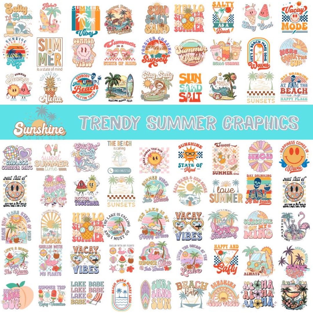 Retro Summer Graphics, Trendy Summer, Endless Sumer, Beach Tee, Surf ...