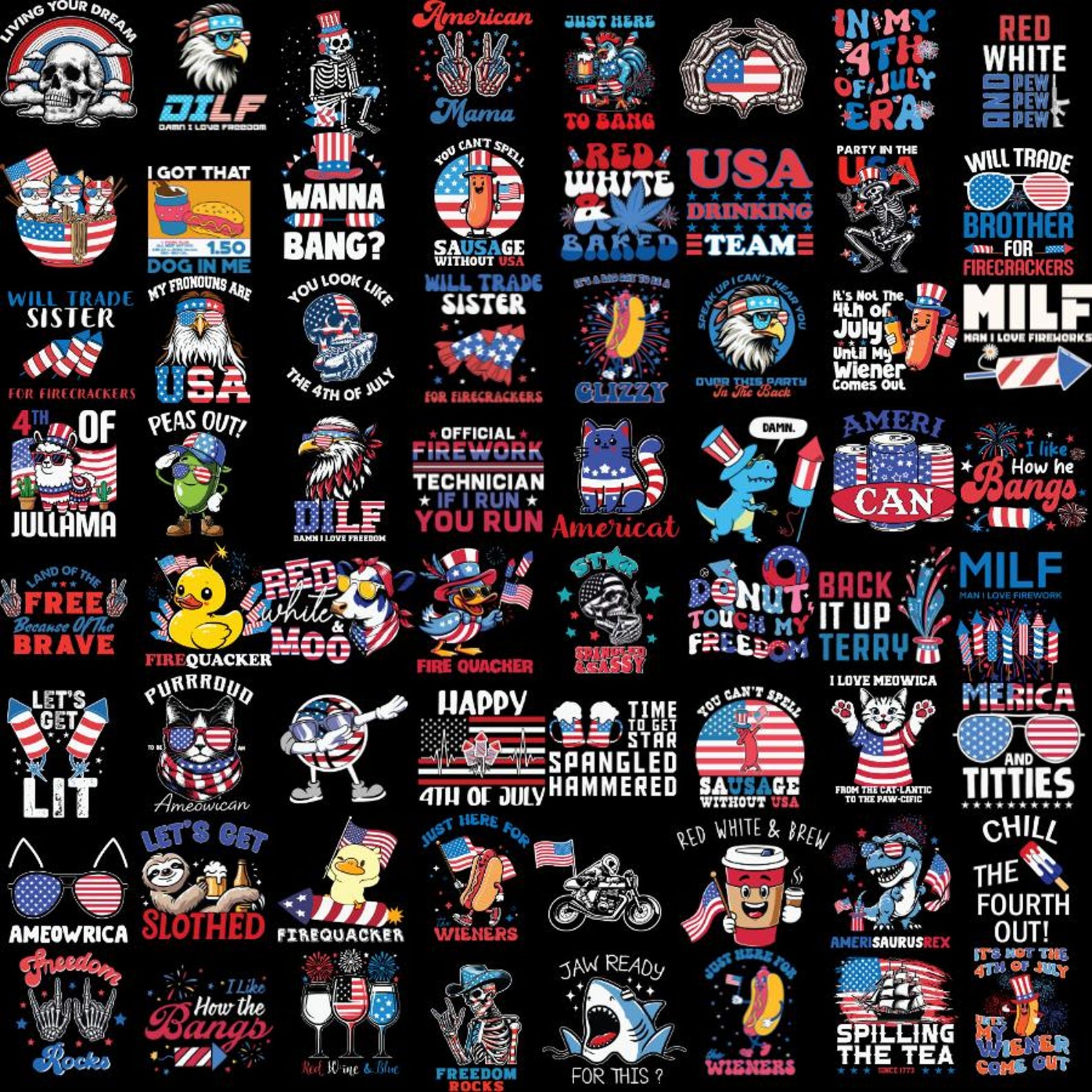 Funny Patriotic Graphics, Foruth of July Png, Freedom Quotes, Funny Png ...