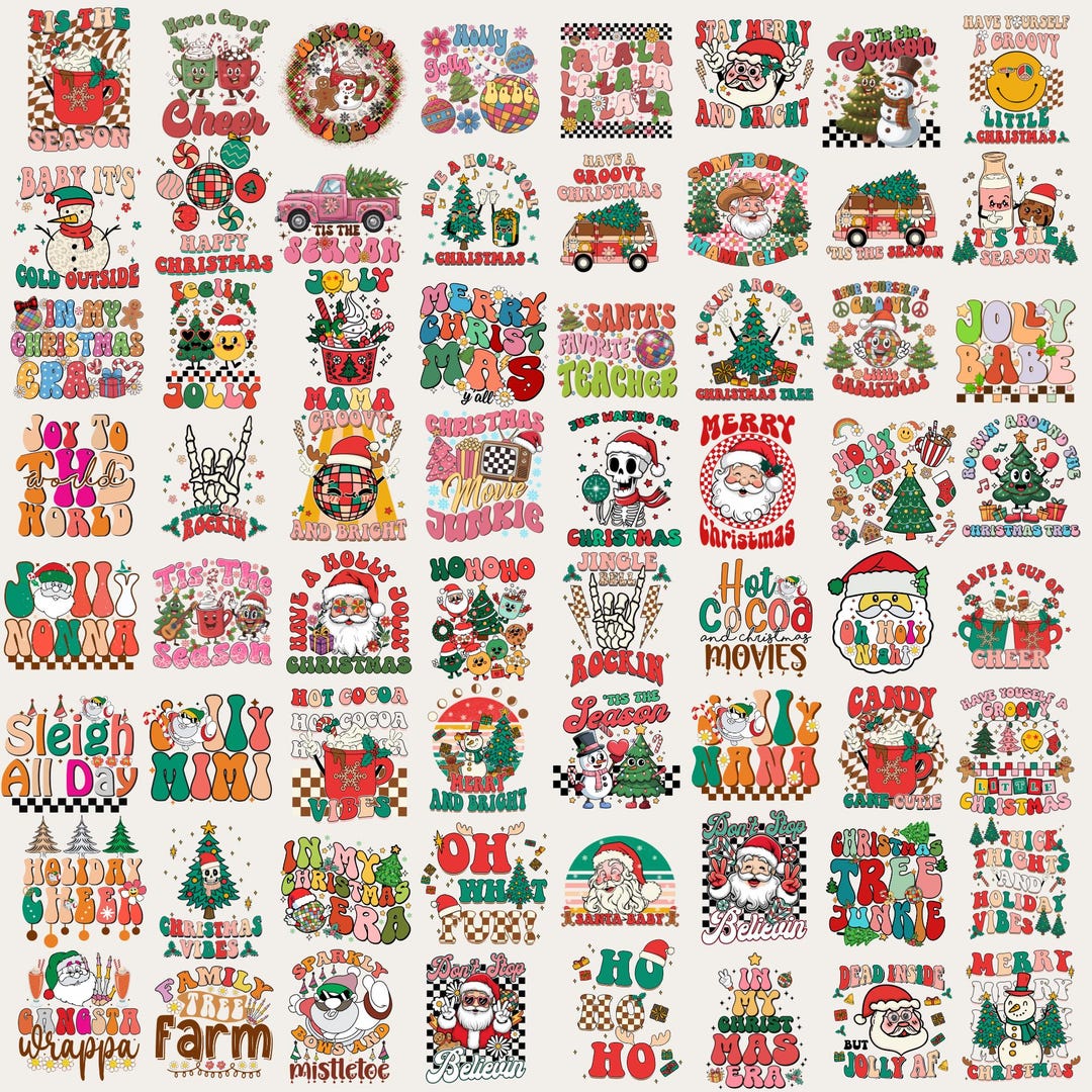 Christmas Retro Graphics, Cozy Christmas, Santa Claus, Christmas Shirt ...