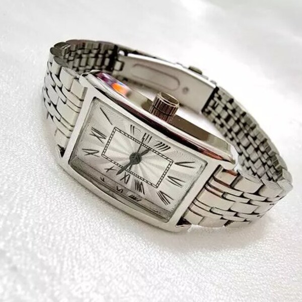 Square Roman Watch Mens - Etsy