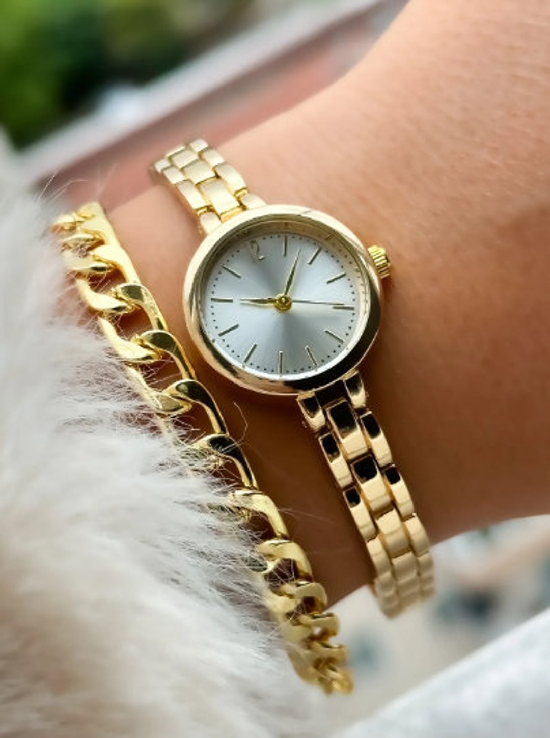 Dainty Wristwatch,wrist Watch for Women, Gold Watch, Vintage Watch ...