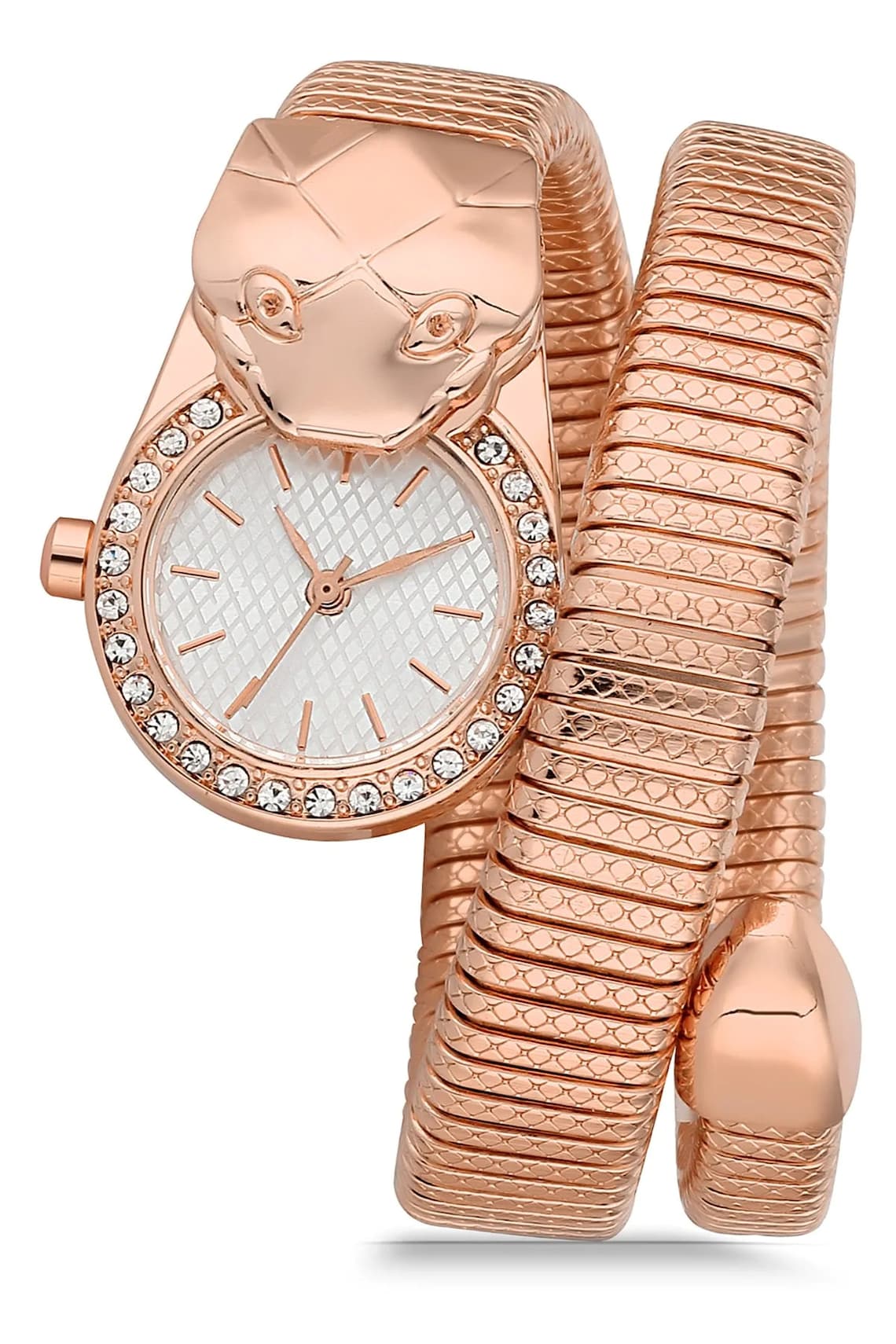 Snake Model Women Wrist Watch With Bracelet: Stylish Elegance With ...