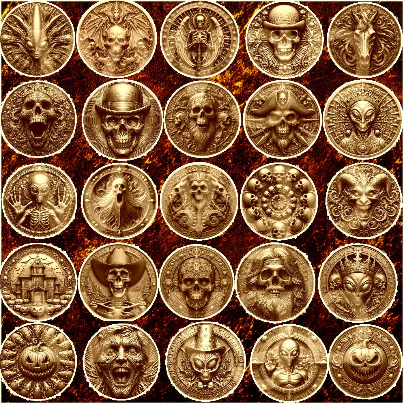 Depth Map Bundle,3d,glowforge,height Maps.glowforge Files,depth Maps ...