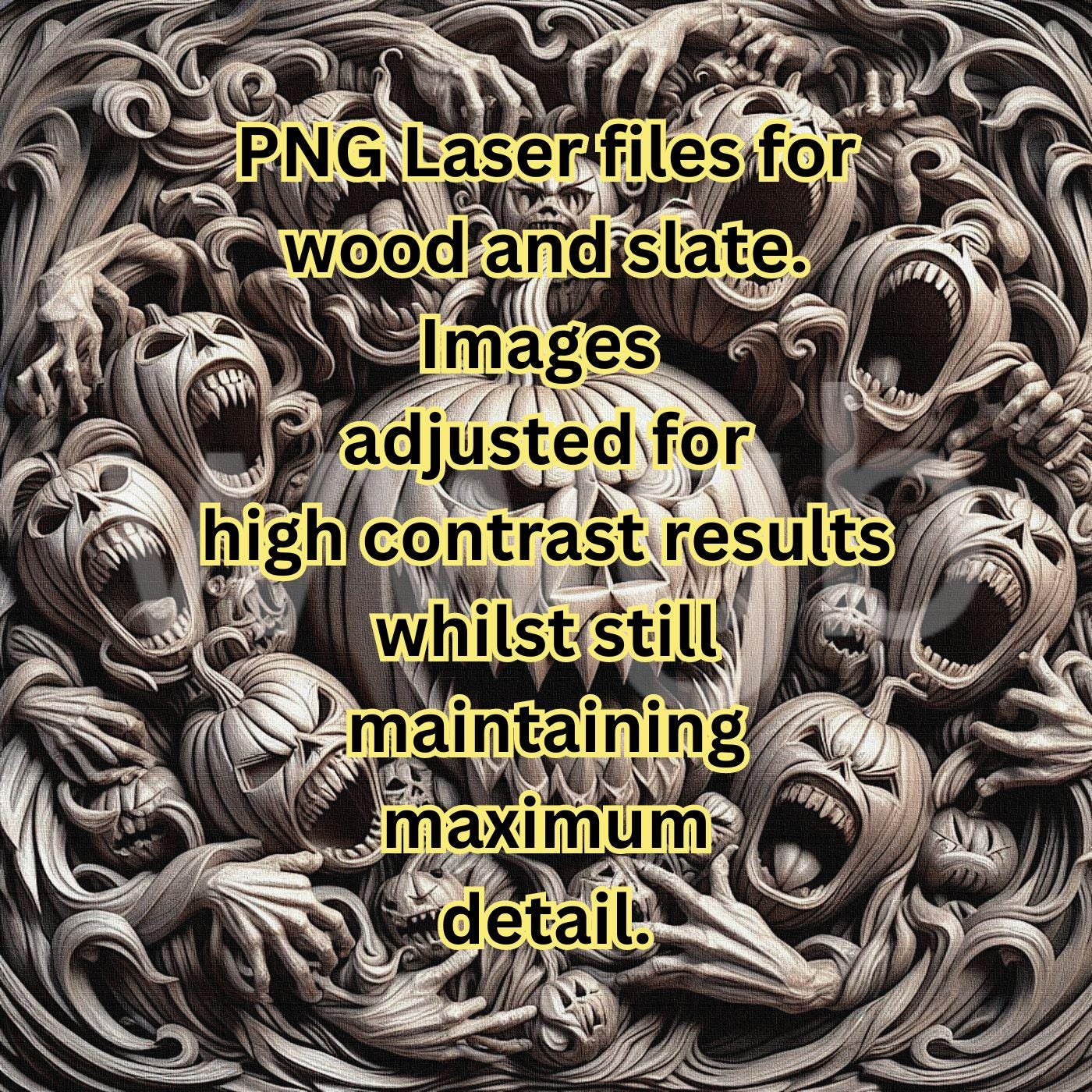 PNG Laser Image Files, 3D Laser File Pictures, Lightburn, X Tool, Laser ...