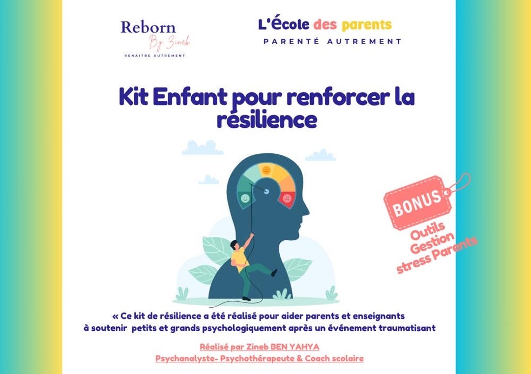 Children's Kit to Strengthen Resilience With Bonus Parent Stress ...