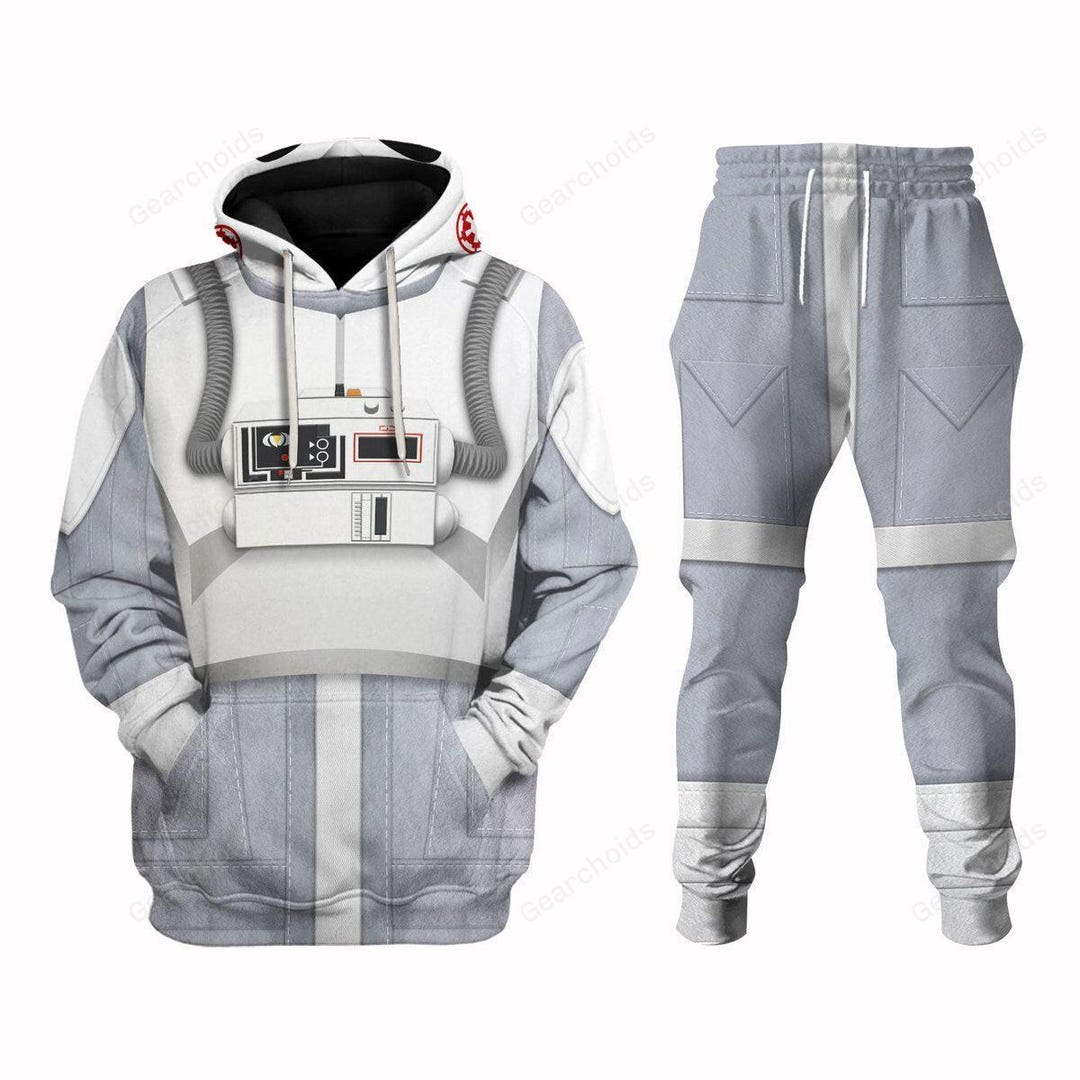 Star Wars AT-AT Driver Costume Hoodie Jogger, Star Wars Movie Cosplay ...