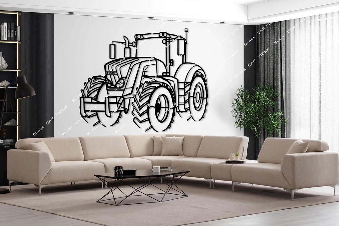 Fendt Metal Tractor Wall Art, Tractor Wall Decor, Gifts, Tractor ...