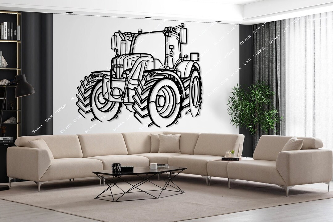 Fendt Metal Tractor Wall Art, Tractor Wall Decor, Gifts, Tractor ...