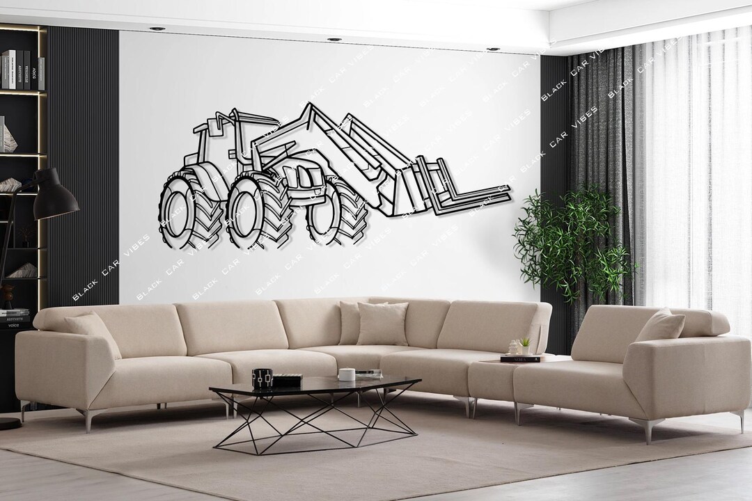 Metal Tractor Wall Art, Tractor Wall Decor, Gifts, Tractor, Custom Gift ...