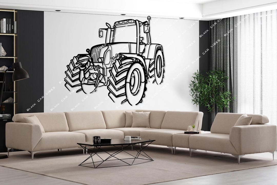 Fendt Metal Tractor Wall Art, Tractor Wall Decor, Gifts, Tractor ...