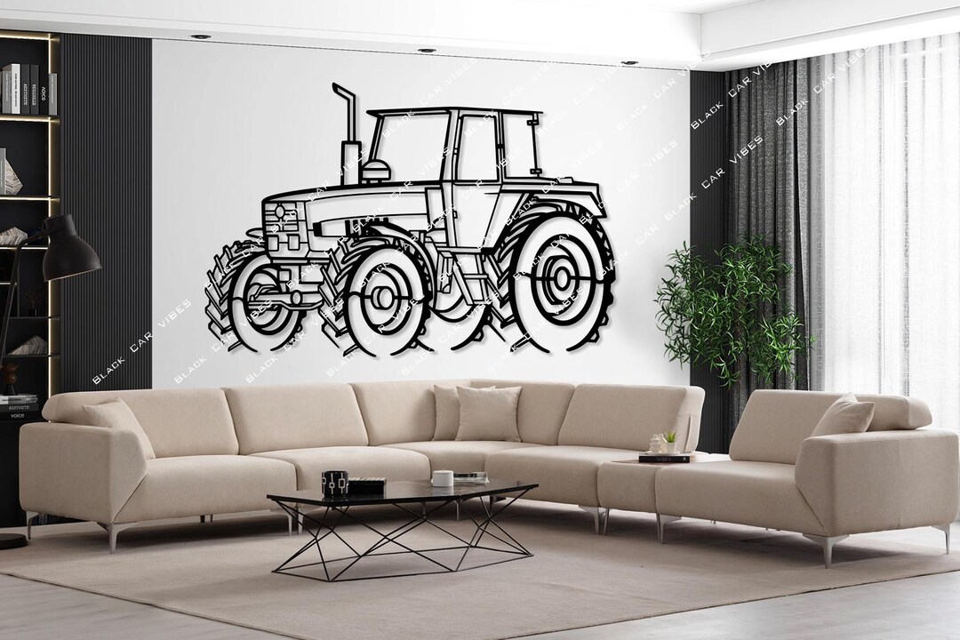 Steyer Metal Tractor Wall Art, Tractor Wall Decor, Gifts, Tractor ...