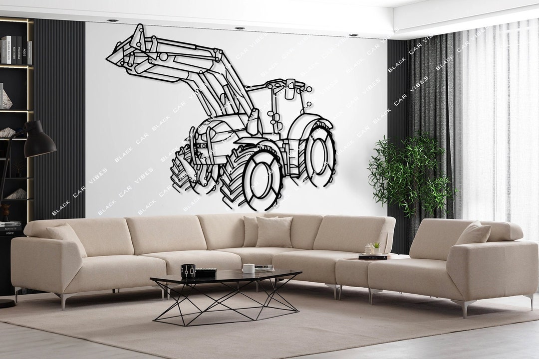 Case Metal Tractor Wall Art, Tractor Wall Decor, Gifts, Tractor, Custom ...