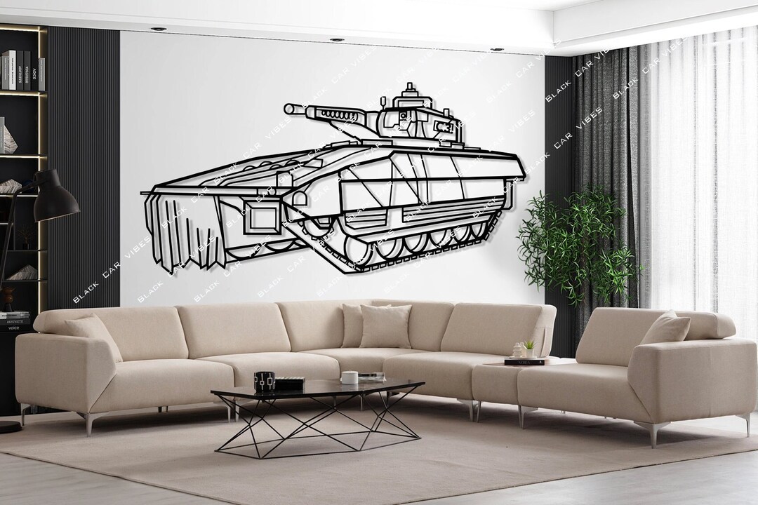 Metal Tank Wall Art, Tank Wall Decor, Gifts, Panzer, Custom Gift ...