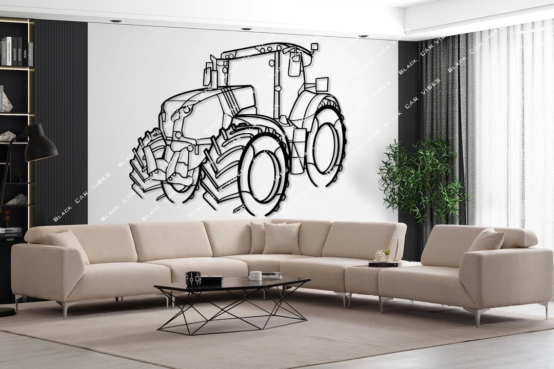 Claas Metal Tractor Wall Art, Tractor Wall Decor, Gifts, Tractor ...