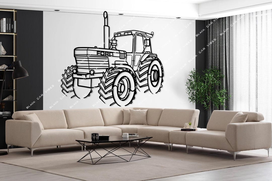 TW 25 Metal Tractor Wall Art, Tractor Wall Decor, Gifts, Tractor ...