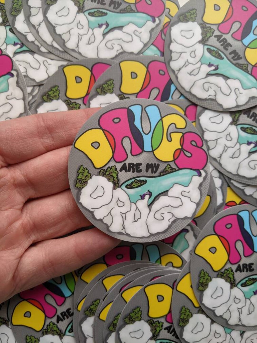 Vinyl Sticker: Drugs Are My Drugs - Etsy