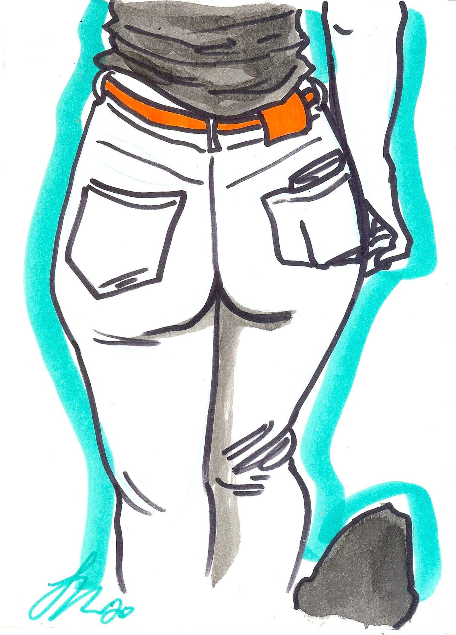 Custom Art: Booty Portrait - Etsy