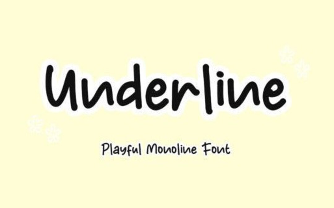 Underline Font, Luxury Font, Cricut Font, Casual Font, Modern Font ...